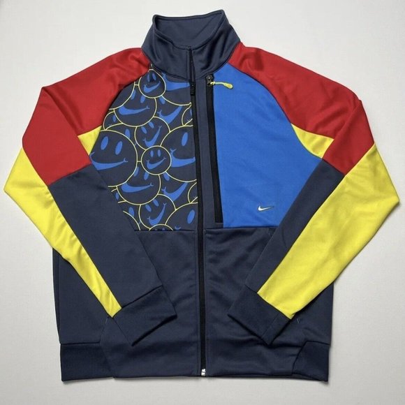 Nike | Jackets & Coats | Used Nike N98 Smile Track Full Zip Jacket Mens ...